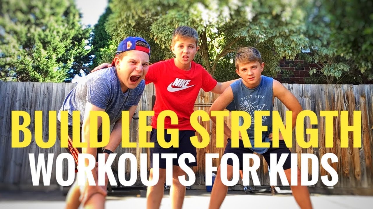 Leg workout for kids ( no equipment ) - YouTube