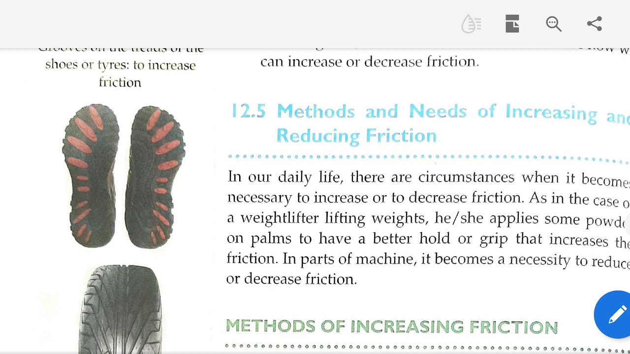 Class- 8th, Chapter - 12, Friction, Part - 5 - YouTube