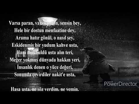 Yoruldum Usta Şiir