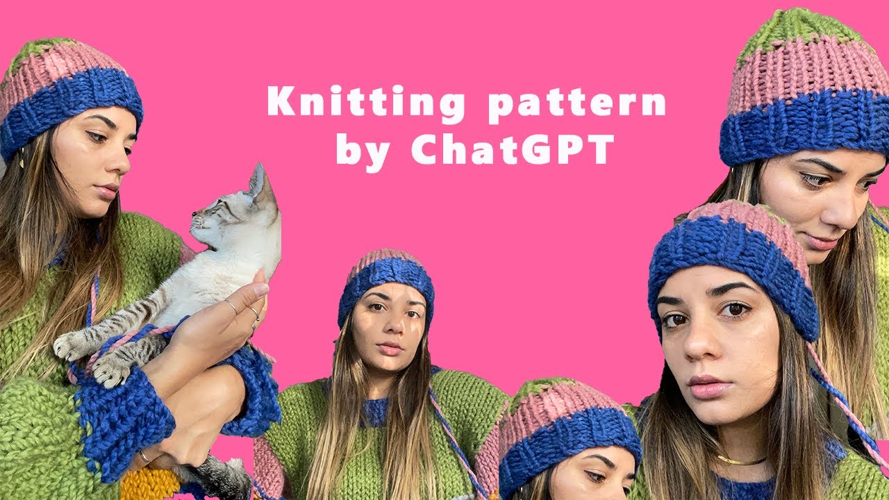I asked ChatGPT to write me a knitting pattern for a hat - YouTube