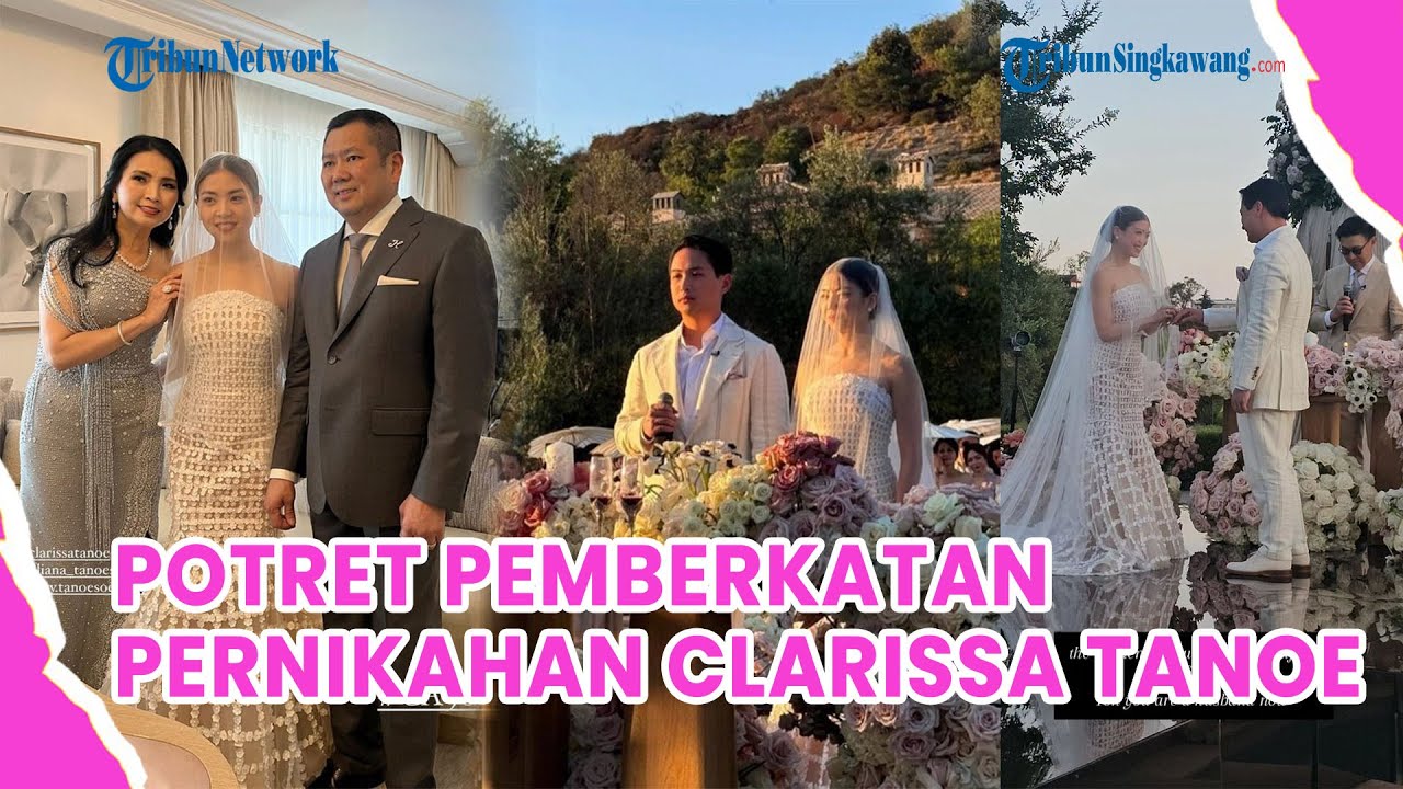 Potret Pemberkatan Pernikahan Clarissa Tanoe & Anthony Tjiptodiharjo ...