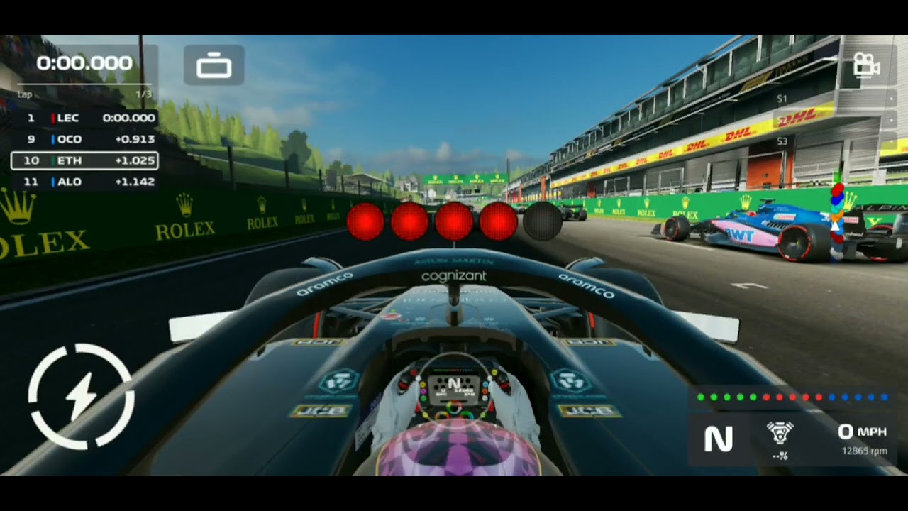 Can we do a top 10 finish on F1 mobile? Fast and crazy overtakes ...