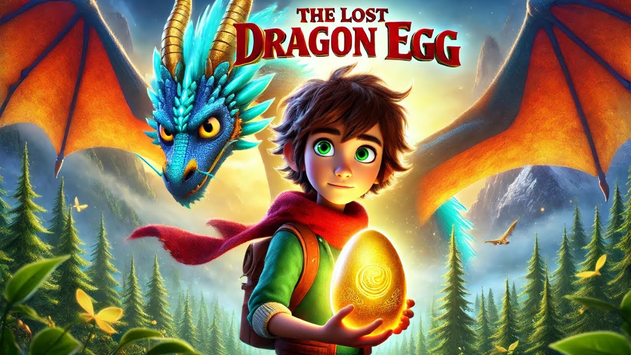 🌟 The Lost Dragon Egg 🐉 | A Magical Adventure Story for Kids | Must ...