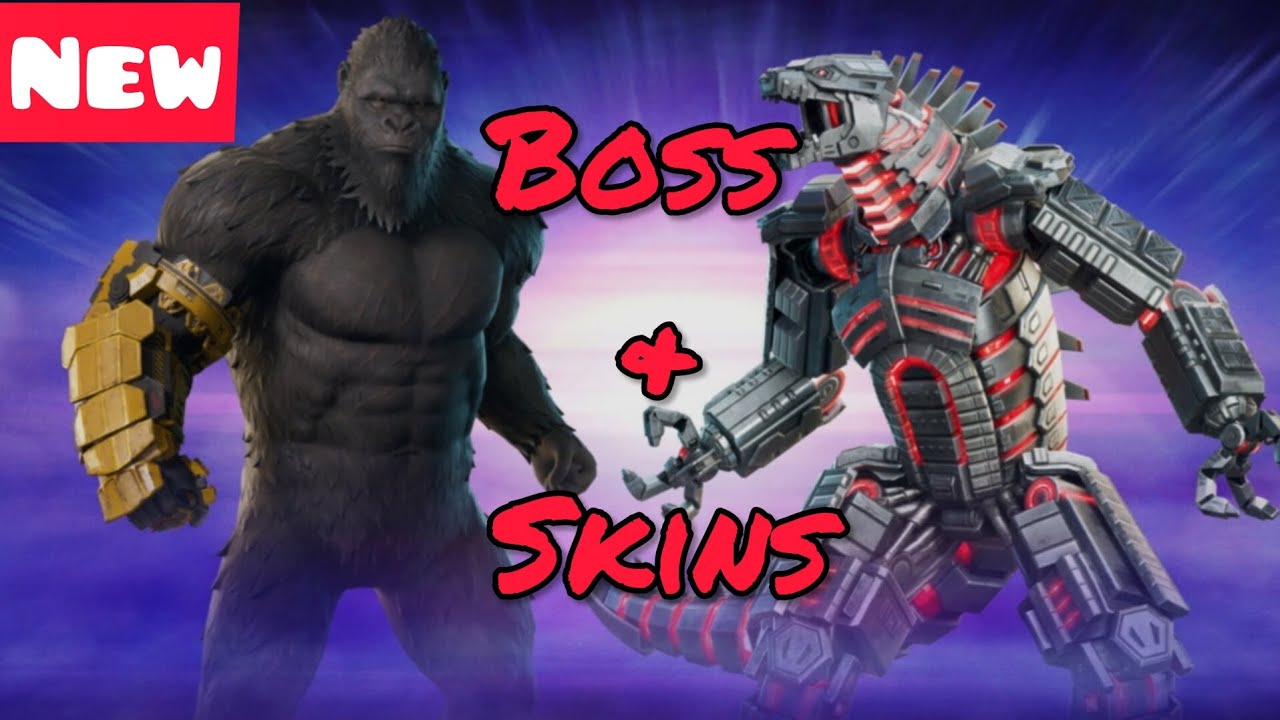 New Godzilla Boss And Skins Update Out Now!! - YouTube