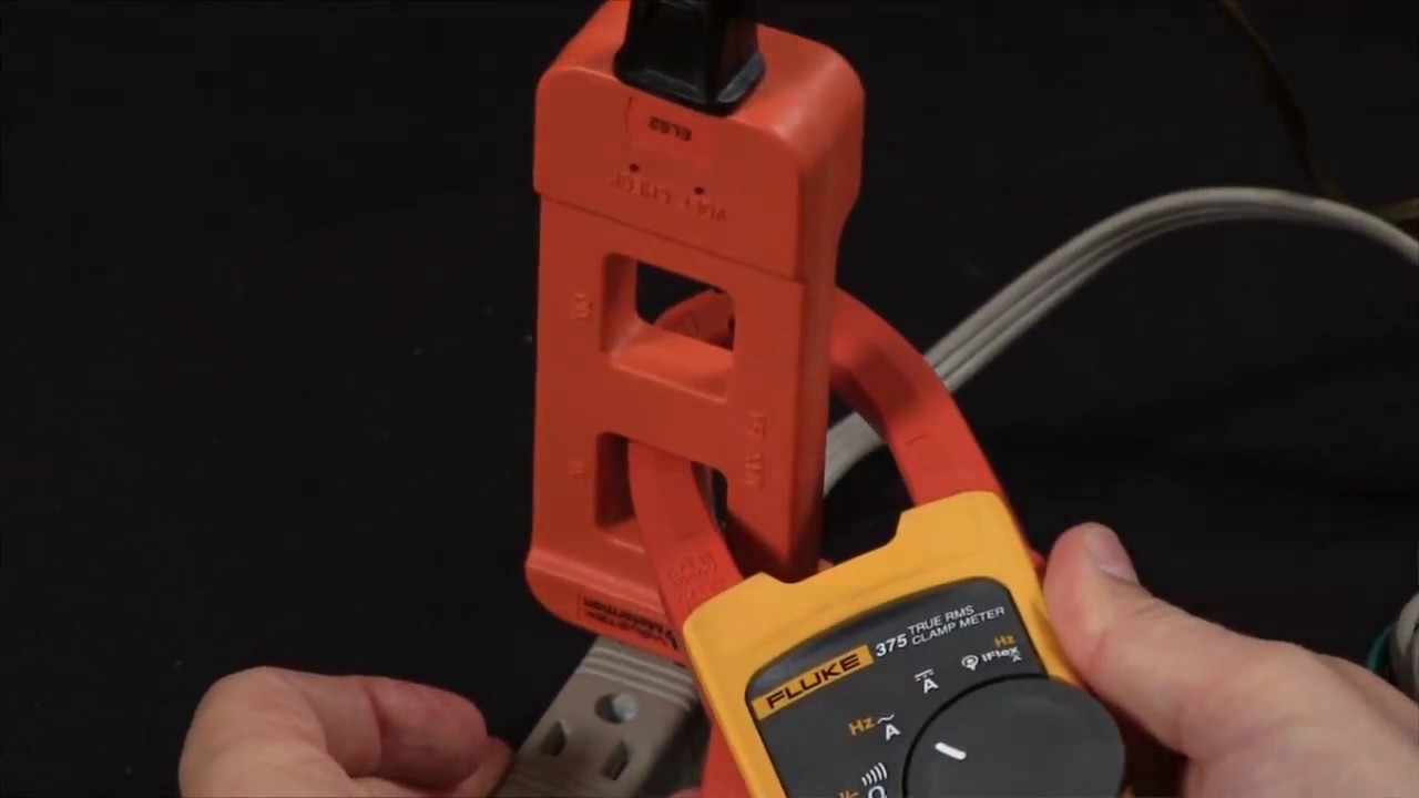 How To Measure Current On A Power Cord - YouTube