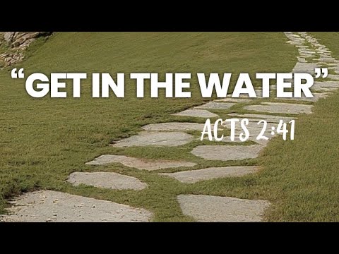 Get In The Water | Pastor Stephen Hannum | Faith Baptist Church - YouTube
