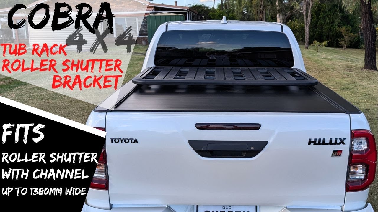 142 x 85cm Tub Roller Shutter Rack Platform and Brackets Super Low ...