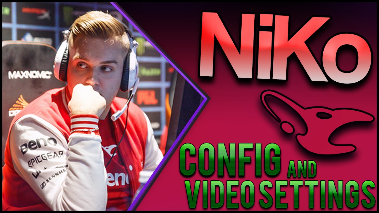 CS:GO mouz NiKo Config, Videosettings & Hardware 2016! • CSGO NiKo ...