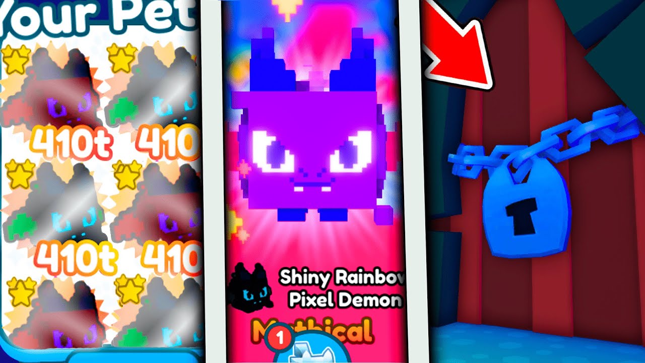 СПОСОБ КАК ВЫБИВАТЬ ШАЙНИ ПЕТОВ в PET SIMULATOR X ROBLOX SHINY PET ...