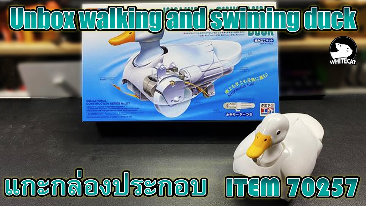 Unbox walking and swiming duck ITEM 70257 - YouTube