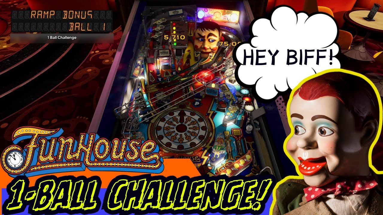 TOURNAMENT : Williams Funhouse | 1-Ball Challenge! - YouTube
