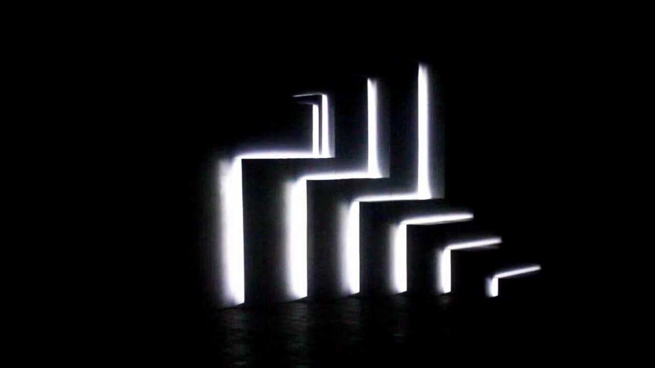 Evolution of Electrified Light (3D projection mapping installation ...