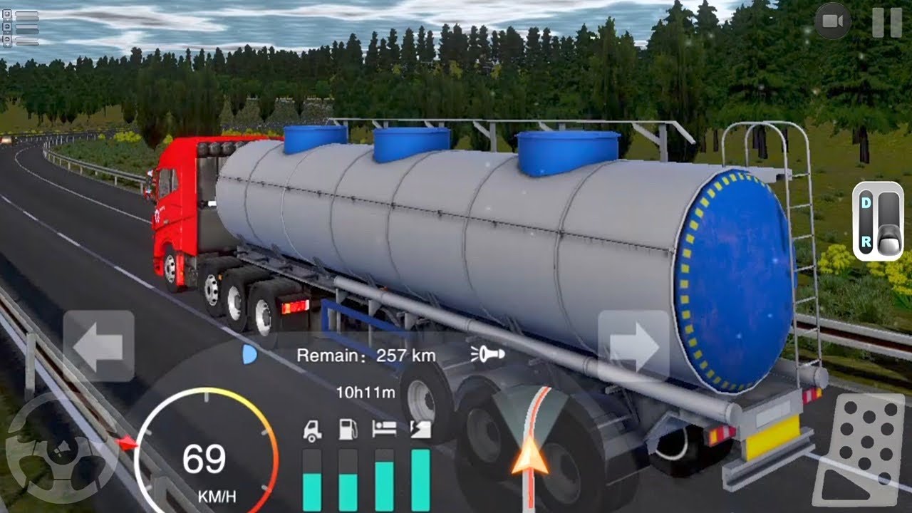 Oil Tanker Carrying | Road Truck Driving Simulator - Android Gameplay ...