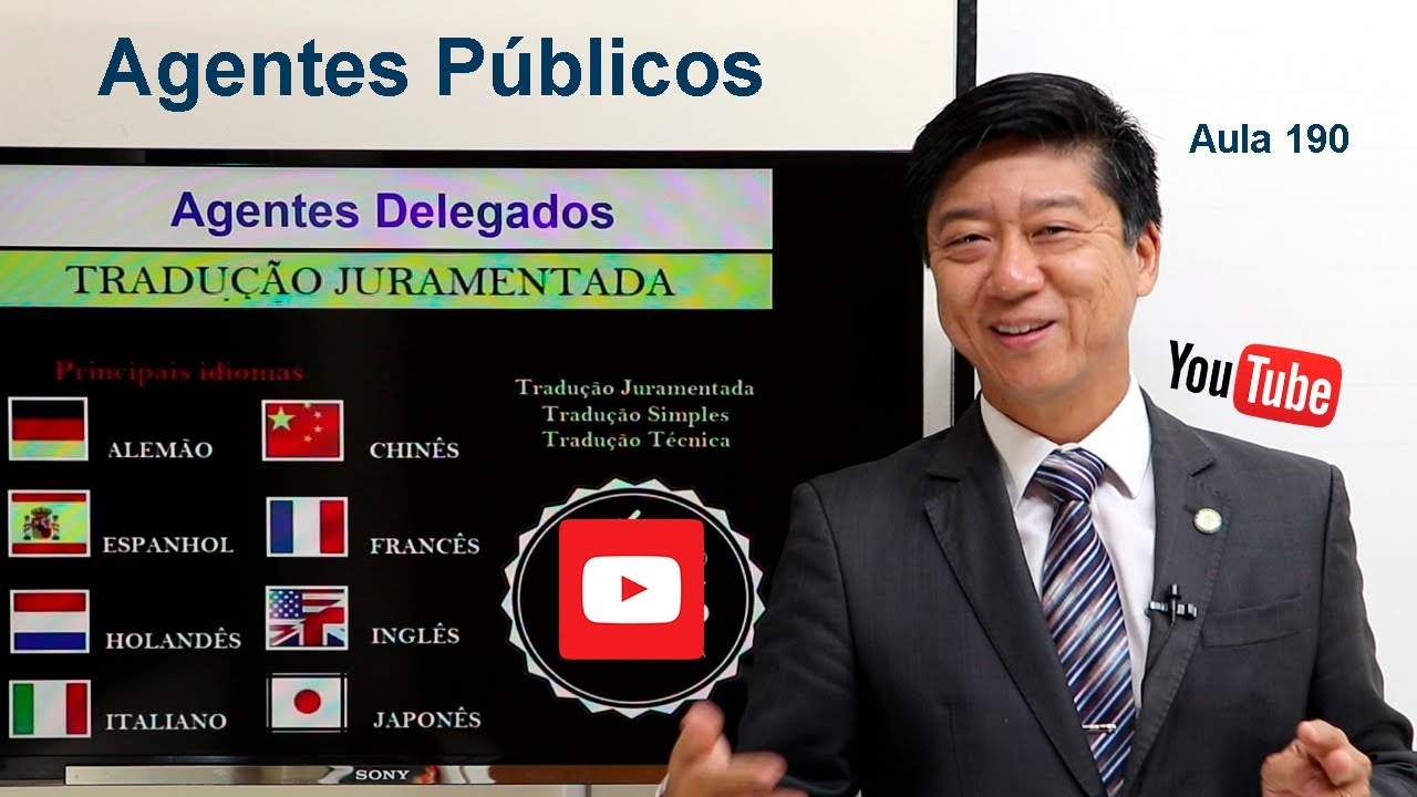Agentes Públicos - Classificação Agentes Delegados - Aula 190 - Dto ...