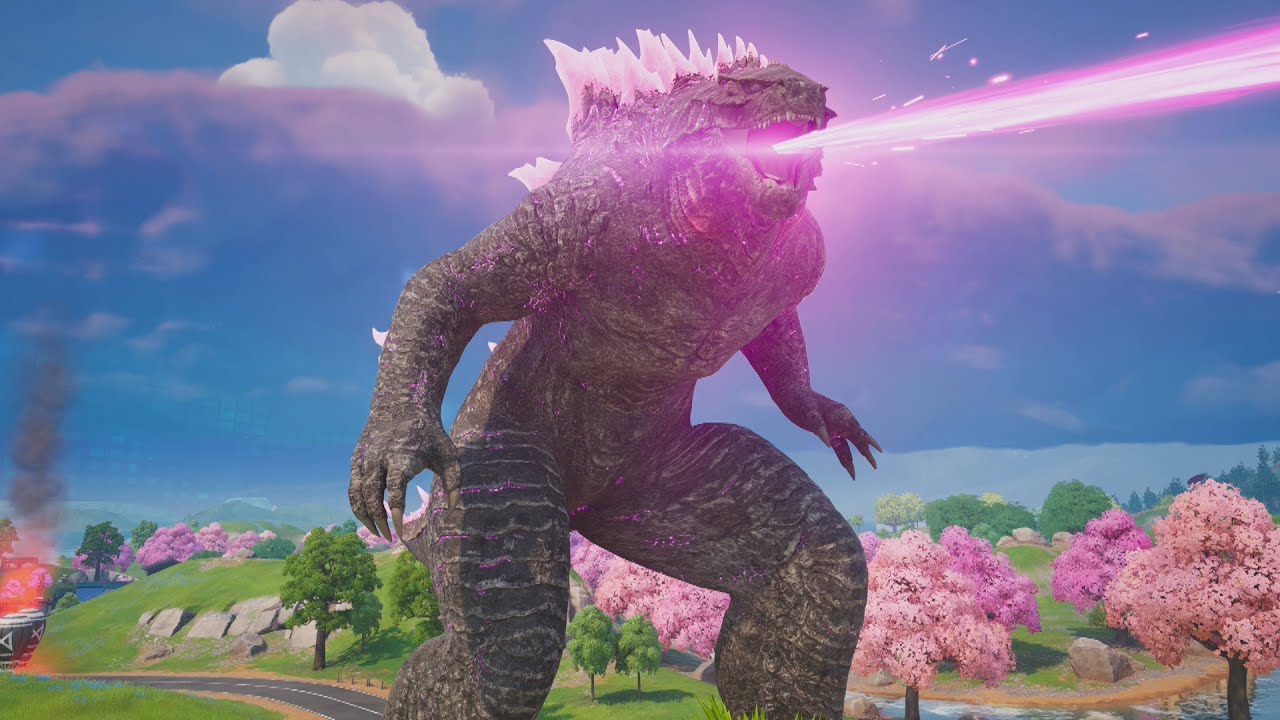 Fortnite Godzilla Gameplay (How to Become Godzilla) - Titan Takedown ...