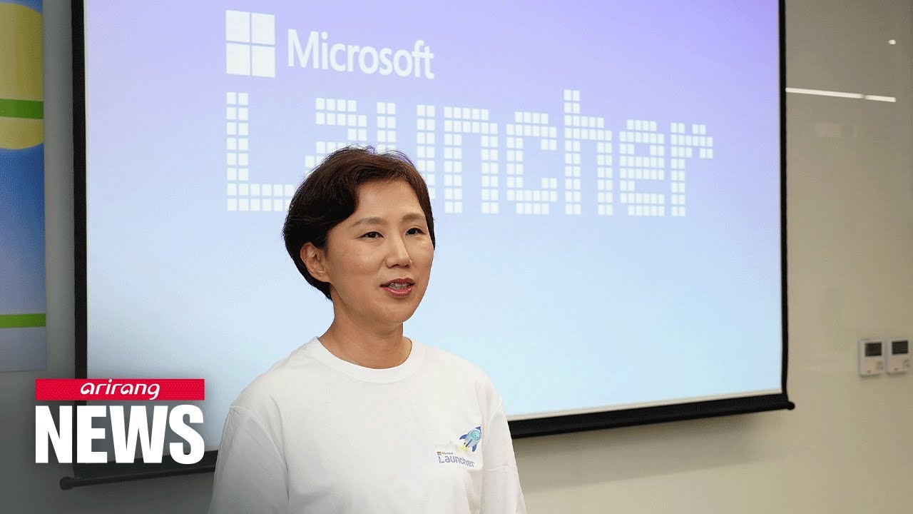 Microsoft unveils new platform to support startups in S. Korea - YouTube