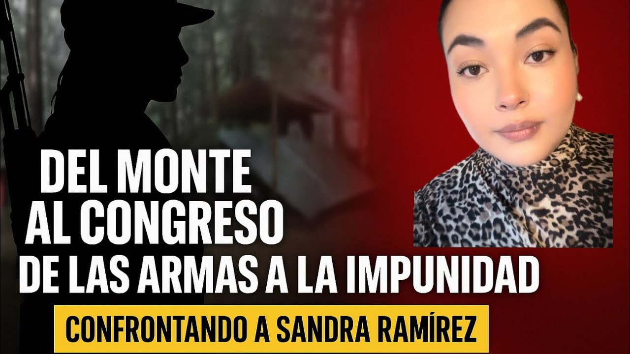 🚨Hoy CONFRONTO, sin miedo, a Sandra Ramírez: “exguerrillera” de las ...