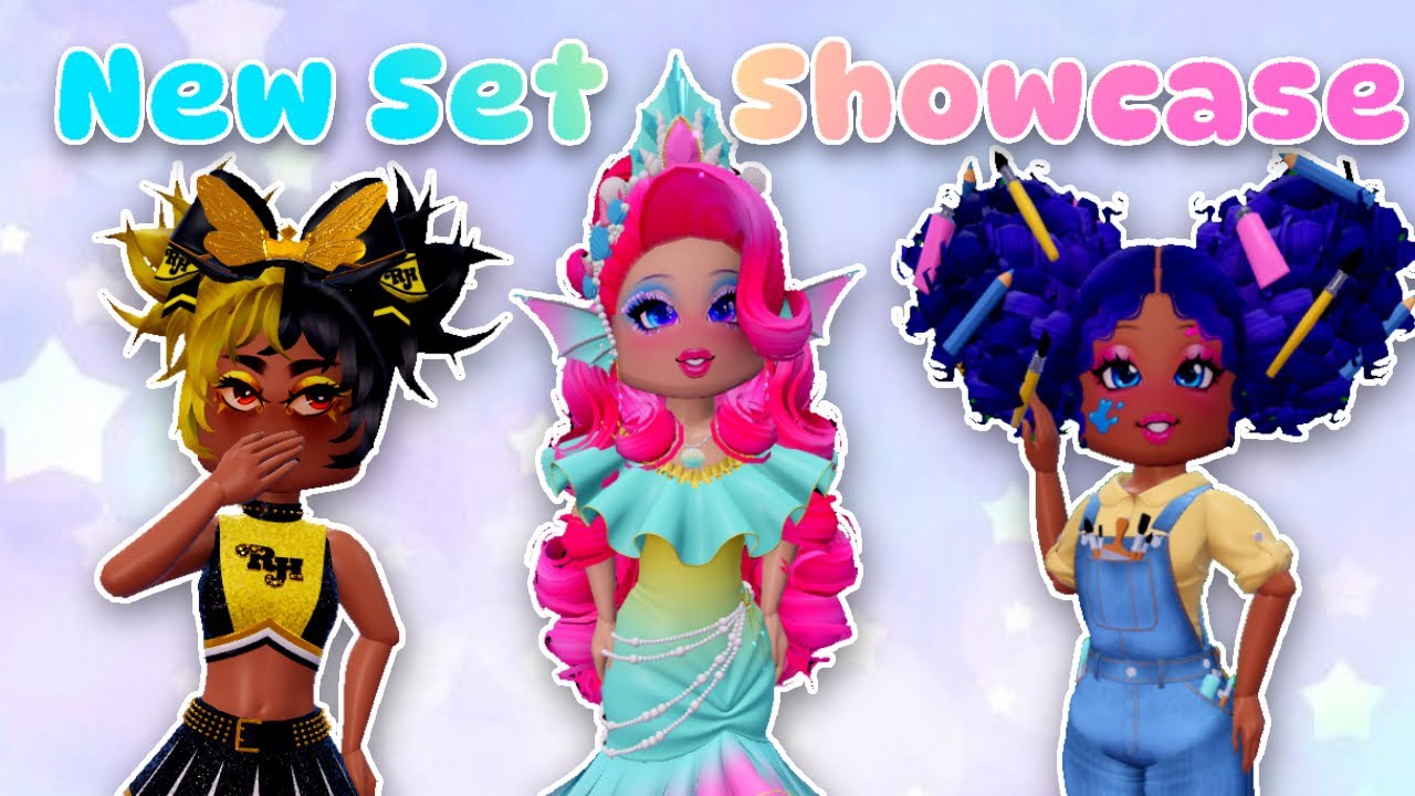 4 NEW ️Royale high toy sets SHOWCASE 🌊🎨📣 | Royale High Roblox🏰 - YouTube