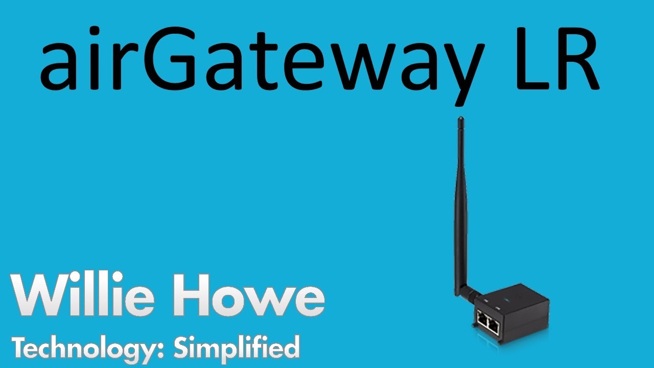 Ubiquiti airGateway LR - YouTube
