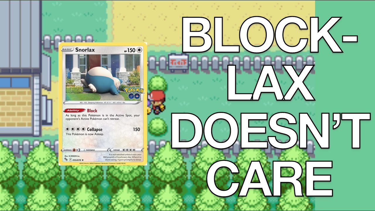 On How to Play Block-Snorlax in Under 8 Minutes - YouTube