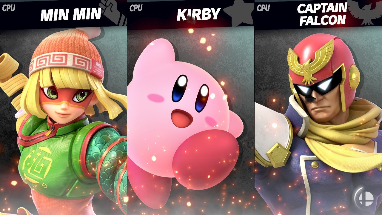 Smash for Glory: Min Min vs. Kirby vs. Captain Falcon - YouTube
