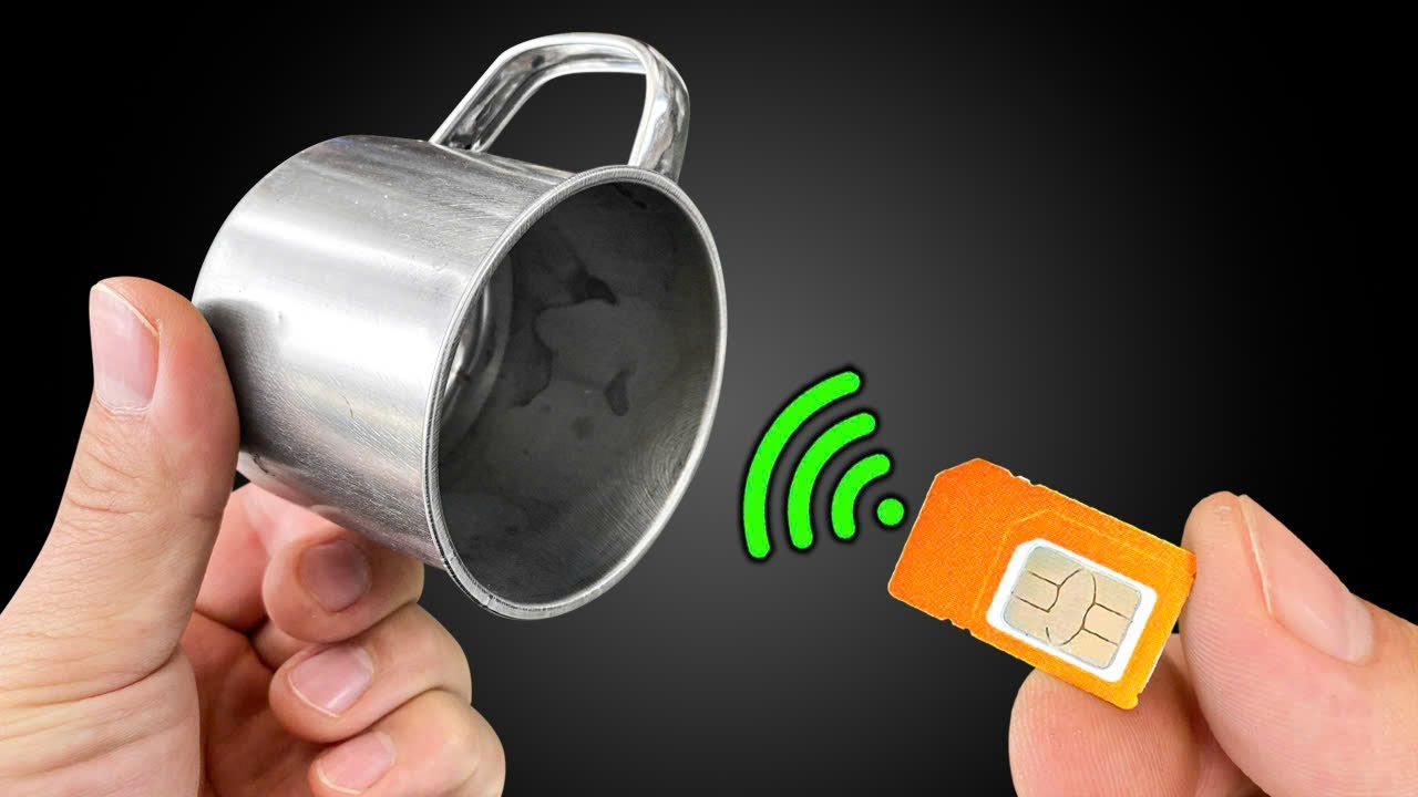 Put SIM Card in Cup Inox! Nikola Tesla's Secret Invention! - YouTube