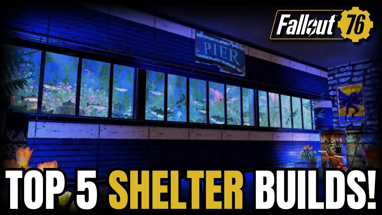 This Months EPIC Shelter Builds! | Fallout 76 Top 5 Best Shelters 2024 ...