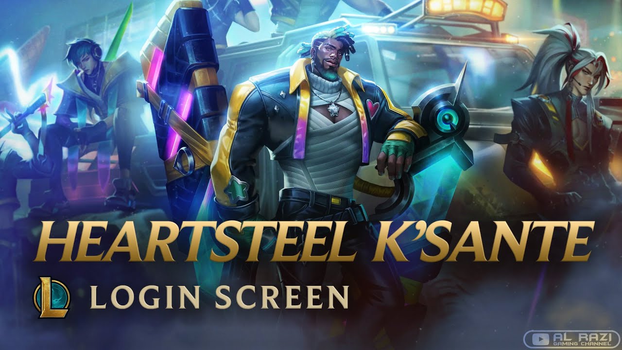 Heartsteel K'Sante | Login Screen - League of Legends [4K 60fps ...