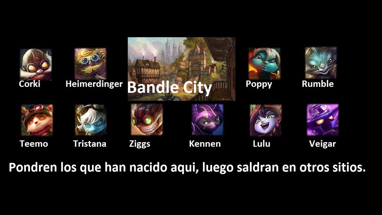 League of legends Todas las ciudades y residencia de campeones - YouTube