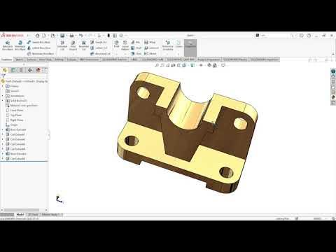 Solidworks Practice 113 || CAD CAM TUTORIAL #CAD CAM TUTORIAL - YouTube
