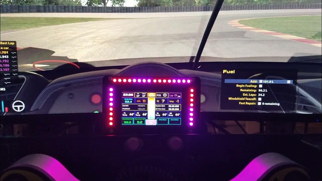 custom SimHub dash test - YouTube