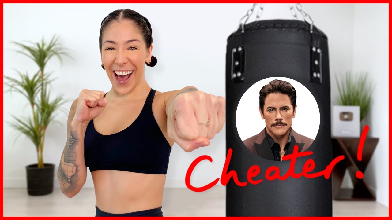 "DIRTY, LYING, CHEATER!" KICKBOXING WORKOUT | Inspired by Scandoval ...