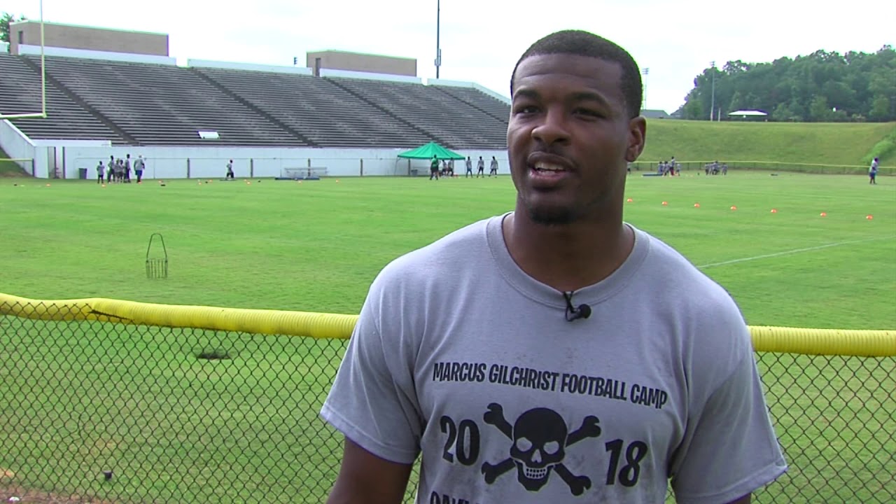 Marcus Gilchrist, former Andrews player now in NFL, holds football camp ...