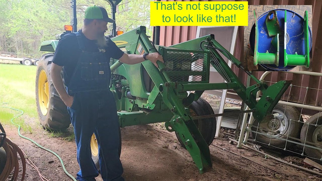 JD Tractor Loader Repair - YouTube