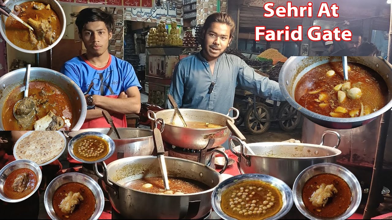 Sehri At Farid Gate Bahawalpur | Pakistani Food Vlogger | Sadaqat Vlogs ...