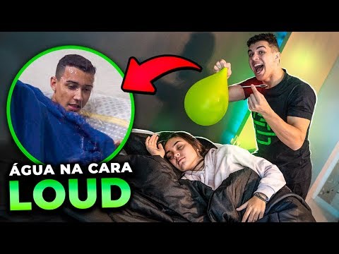 DEU TRETA?! ACORDEI TODO MUNDO COM BALÃO DE ÁGUA NA LOUD!!