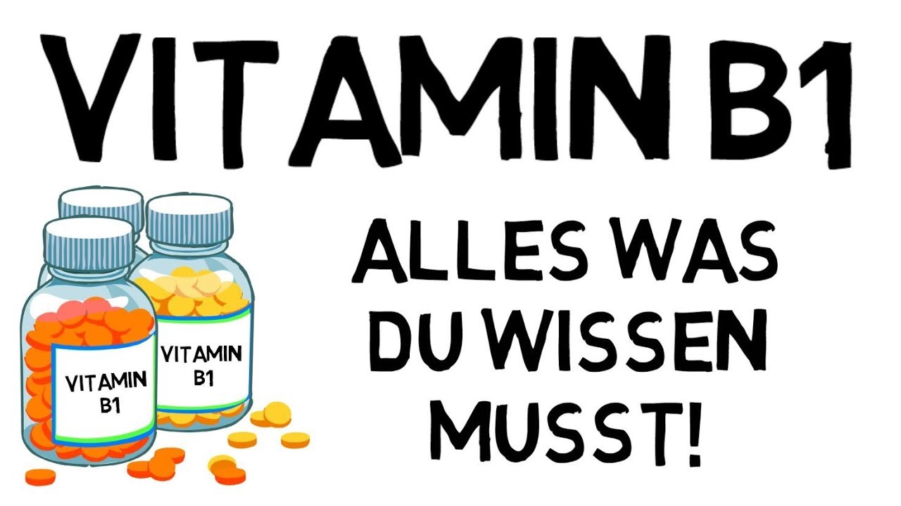 Vitamin B1 (Thiamin) - Mangel, Symptome & Quellen - YouTube Vitamin B1 (Thiamin) - Mangel, Symptome & Quellen - YouTube