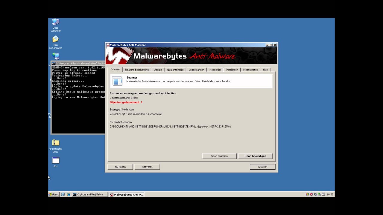 XP Defender 2013 verwijderen [Malwarebytes Anti-Malware Chameleon ...