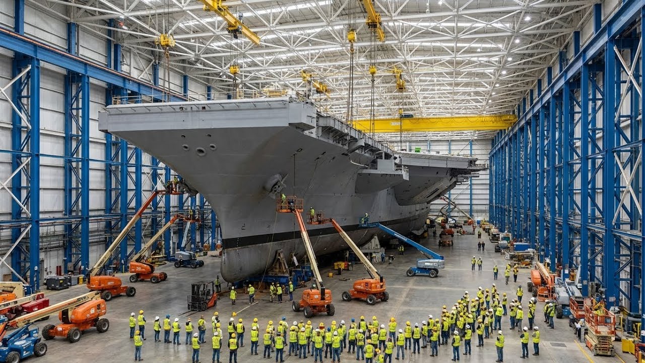 Inside America’s Naval Shipyards: The Incredible Process of Building ...