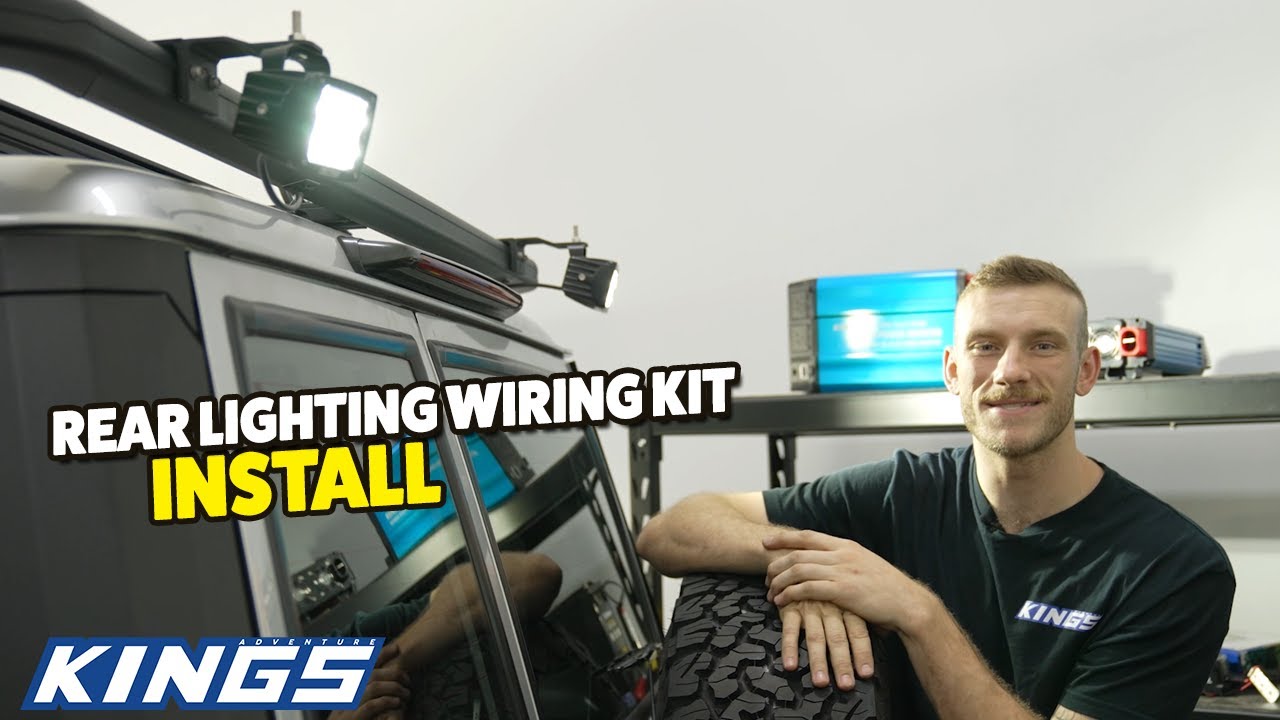 Rear Light Wiring Kit Install - YouTube