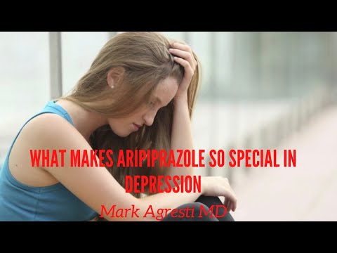 What Makes Aripiprazole So Unique In Depression | Mark Agresti