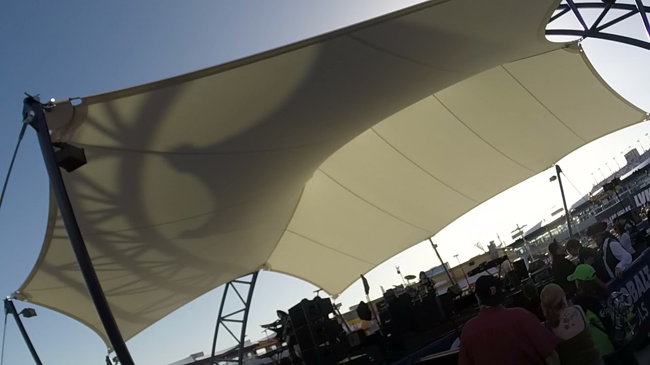 Nascar Vegas Motor Speedway Neon Garage - YouTube