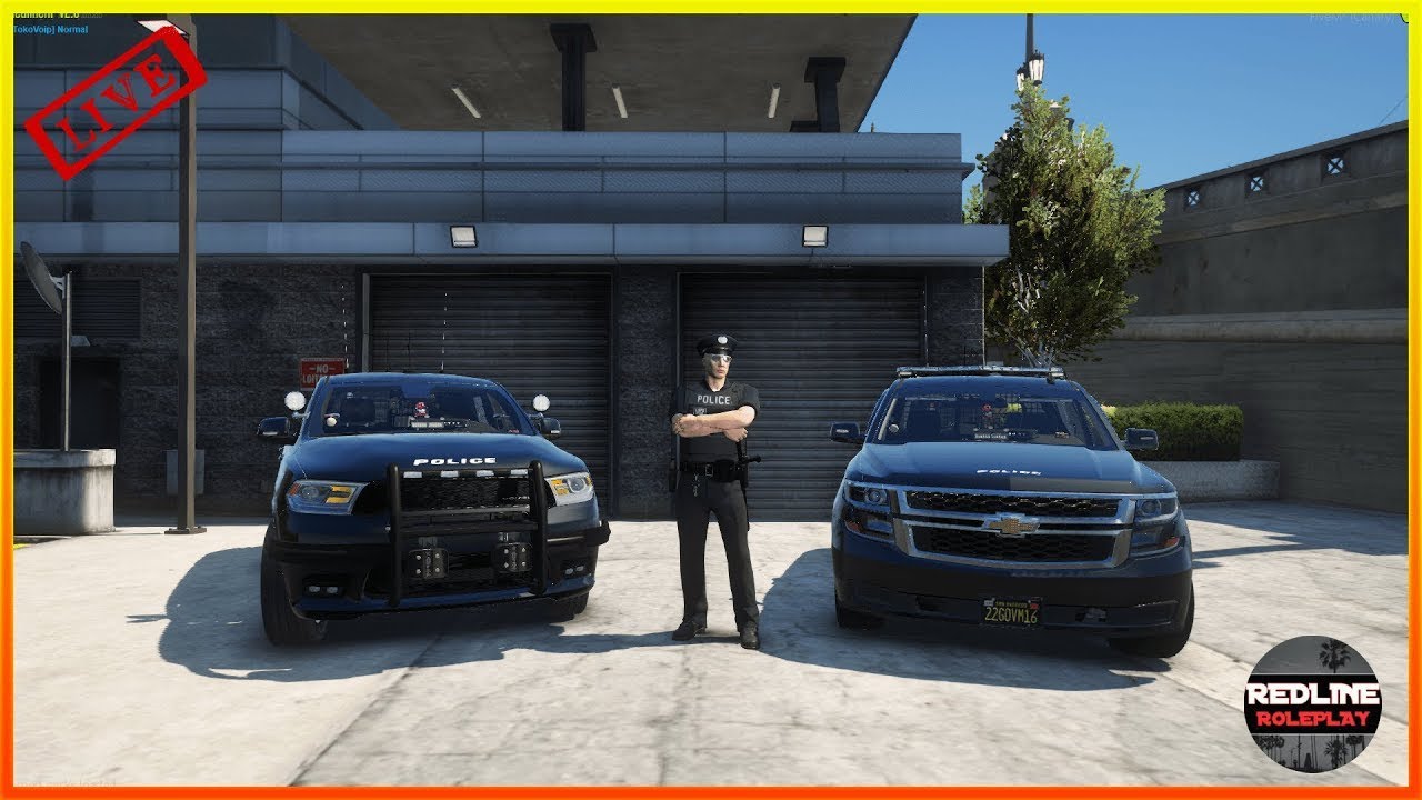 Officer Knight Catch CRIMINALS in The City Of REDLINE | GTAV RP - YouTube