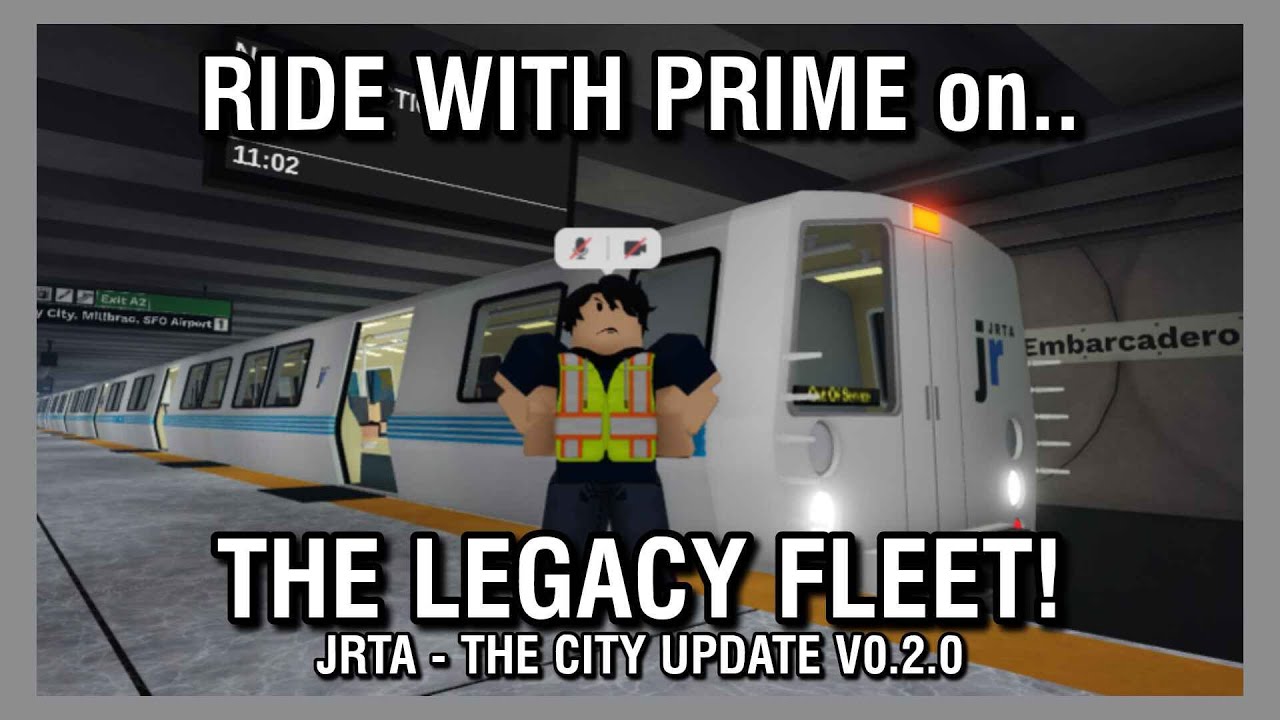 🔴 "RIDE WITH PRIME" on THE LEGACY FLEET! | JRTA: Heavy Rail V.0.2.0 ...