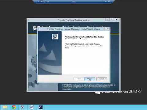 How To Install the Trimble Positions License Manager - YouTube