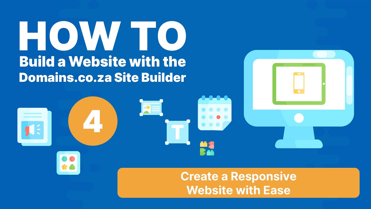 Create a Responsive Website with Ease | Website Builder Tutorial - YouTube
