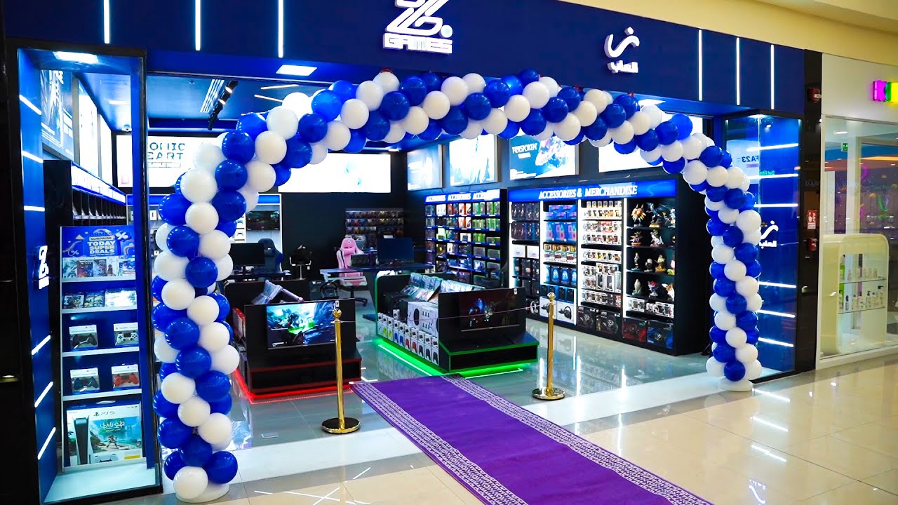 Opening of ZGames Store in Riyadh - YouTube