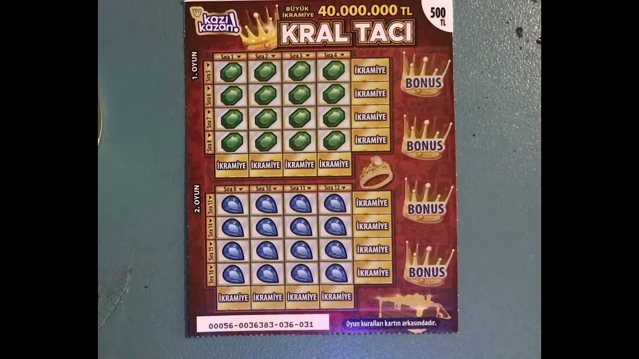 1 TANE KRAL TACI 1 TANE MEGA ALTIN KAZIDIK KAZI KAZAN ŞANS DENEMESI... - YouTube