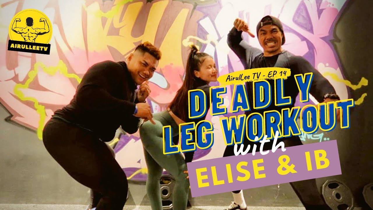 EXPLOSIVE LEG DAY!! *PEREMPUAN SQUAT 200KG?!?! - YouTube