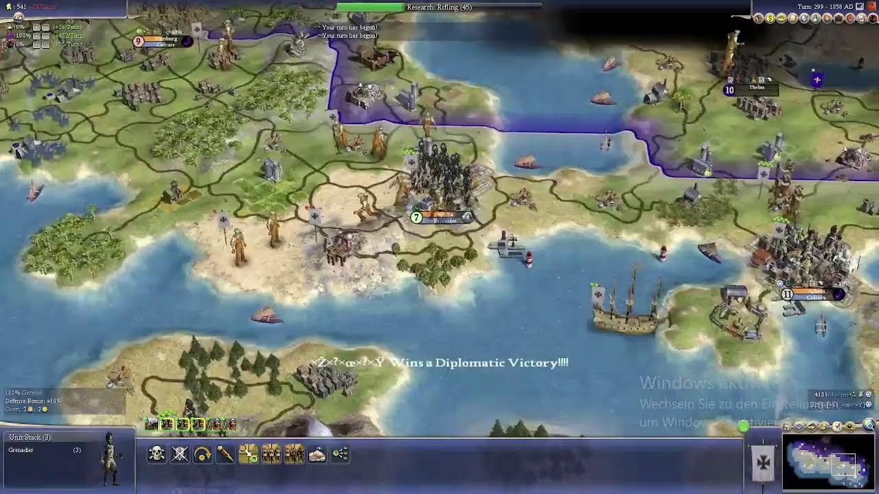 Civ 4 Friedrich - YouTube